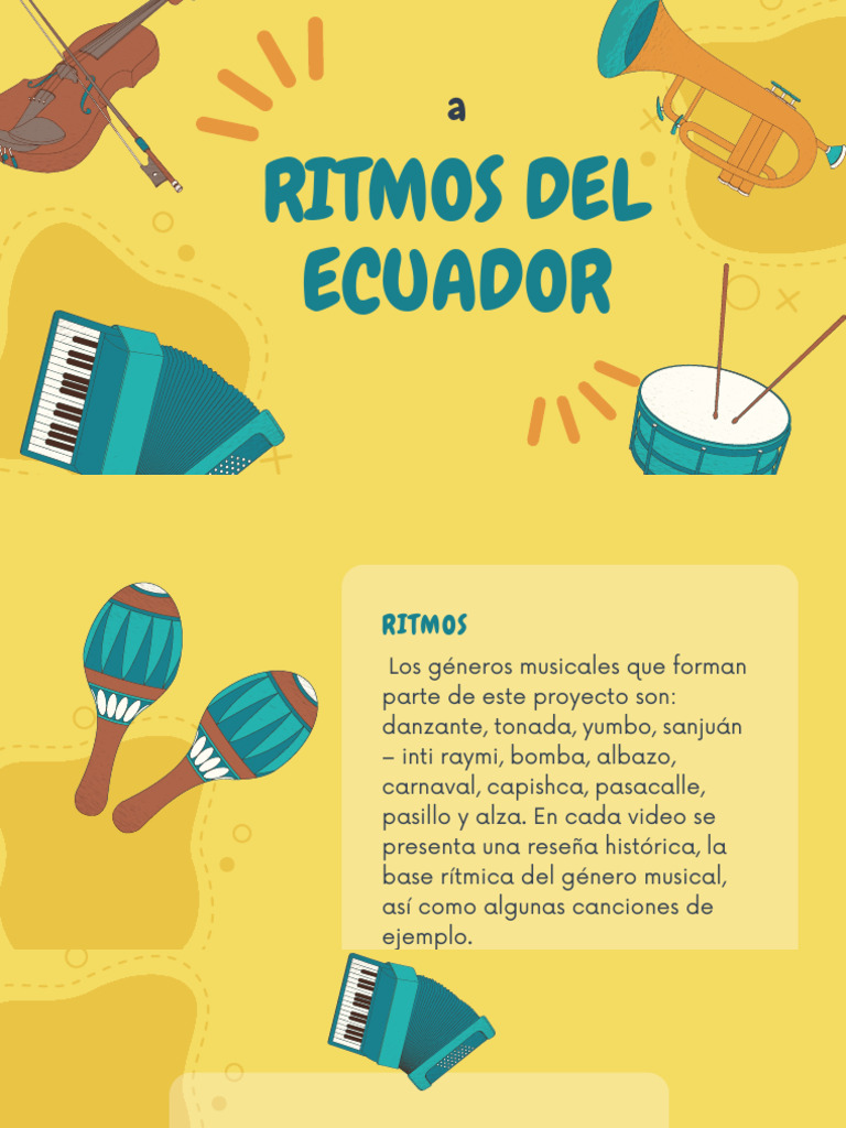 Ritmos Musicales del Ecuador | PDF