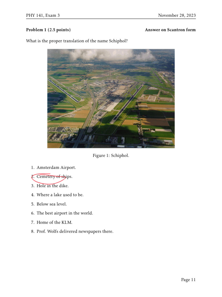 PHY 141 Exam 3: Physics Problems | PDF | Nuclear Fission | Neutron