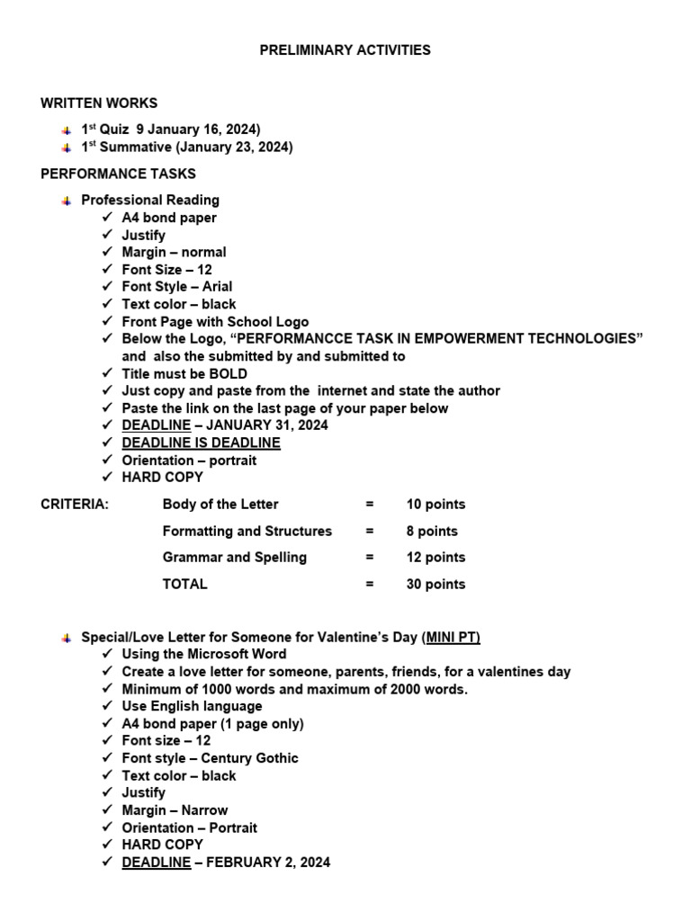 eMPOWERMENT PRELIM ACTIVITIES | PDF | Graphic Design | Writing