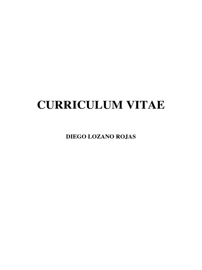 Diego CV 2022 | PDF