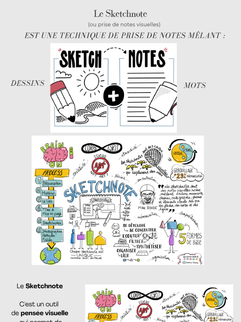 Sketchnote | PDF | Évolution de carrière | Maison et jardin