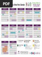 DSBN Secondary School Year Calendar | PDF