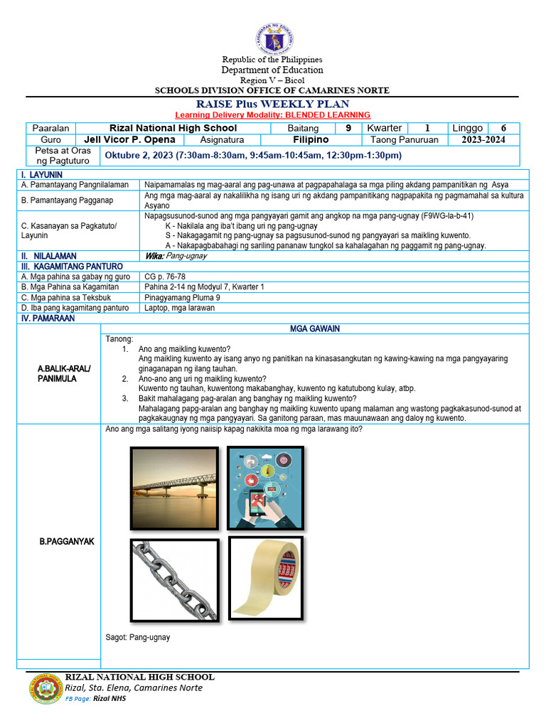 RAISEPlus DLP-Q1 W4 | PDF