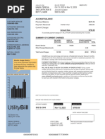 Comed Sample Bill | PDF | Efficient Energy Use | Sustainable Energy