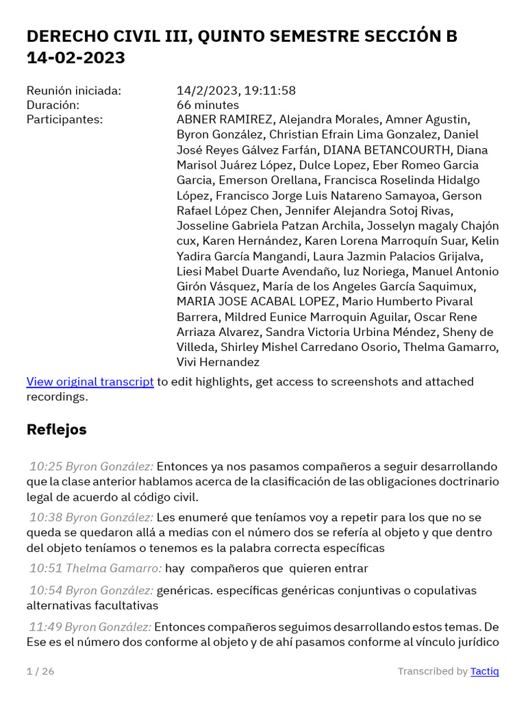 Dercho Civil 3 Martes 14 | PDF