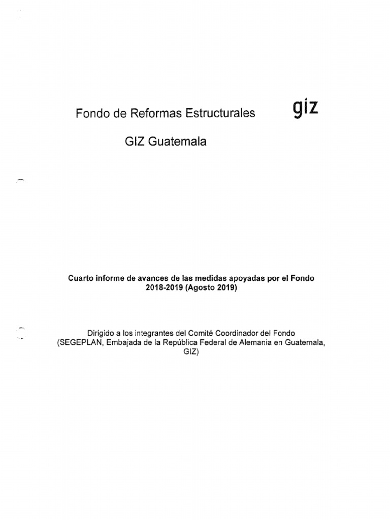 5 Informe de Avance - SOPF 2019 | PDF