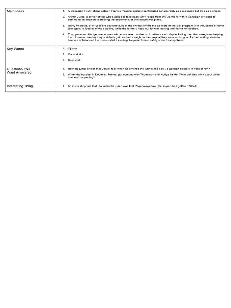 Michael Priolo - The Story of Us - World War I | PDF | Science ...