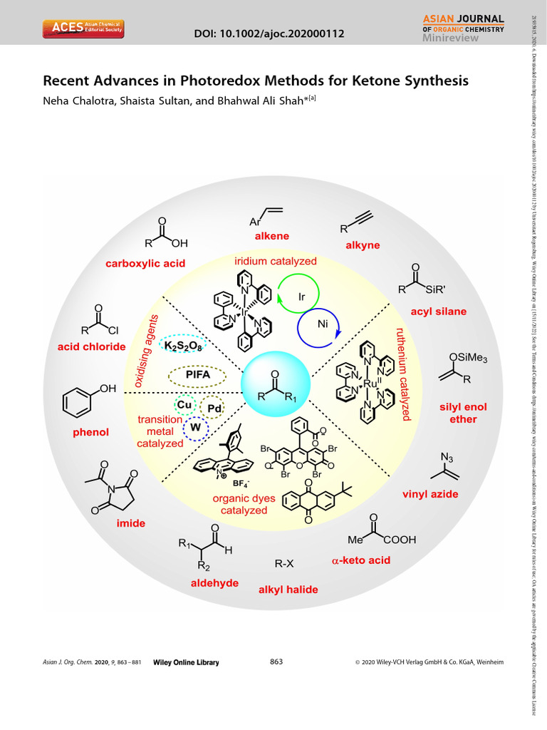 Ketones Review | PDF | Chemical Compounds | Carbon Compounds