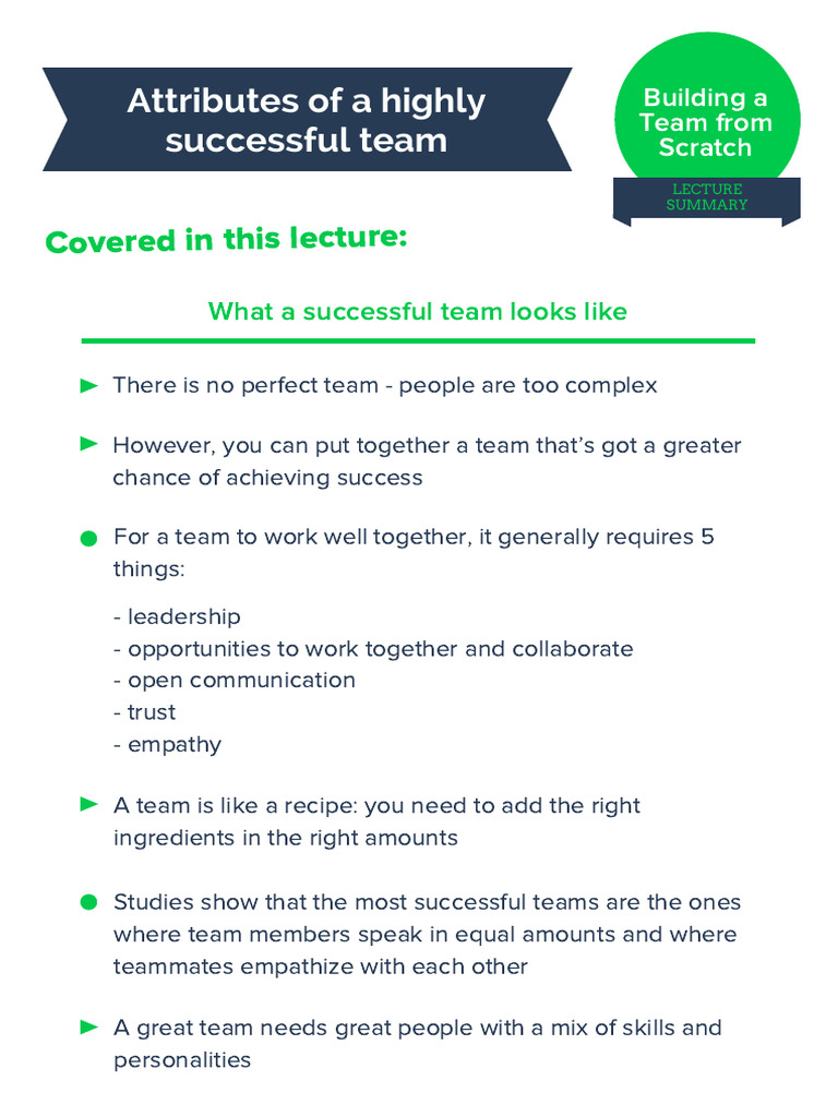 Recruiter Building+a+Team+from+Scratch+-+Section+5+Review+&+Recap | PDF ...