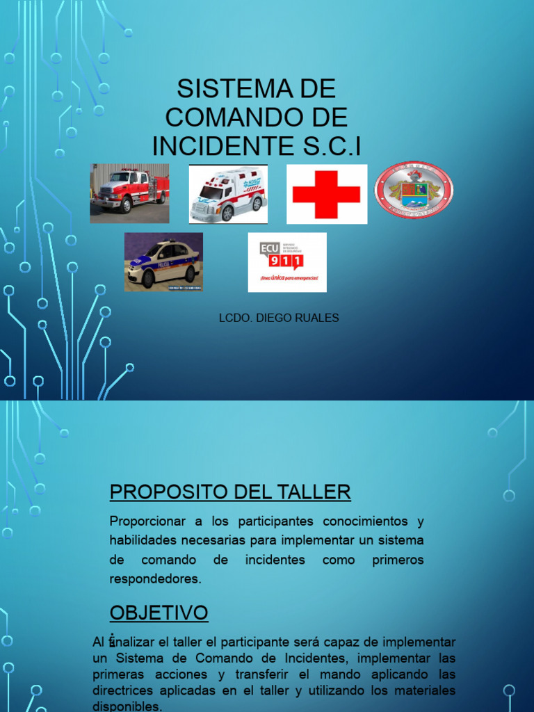 Sistema de Comando de Incidente S | PDF