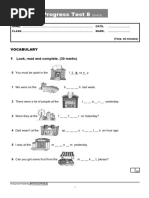 Smiles 3 Mod Test 1A | PDF | Writing Implements | Stationery