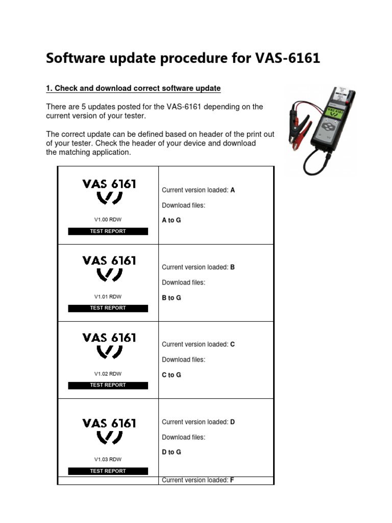 6161update Manual - Revf - v2 | PDF