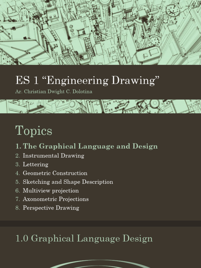 Topic 1 Graphic Language and Design | PDF