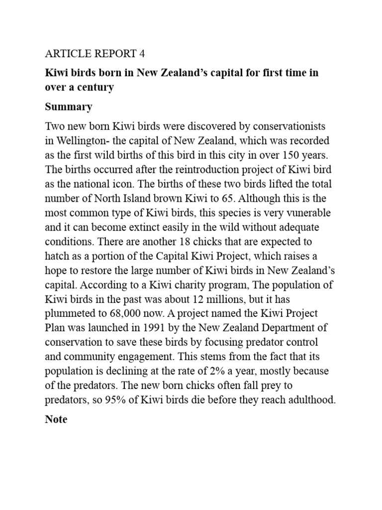 Article Report 4 | PDF