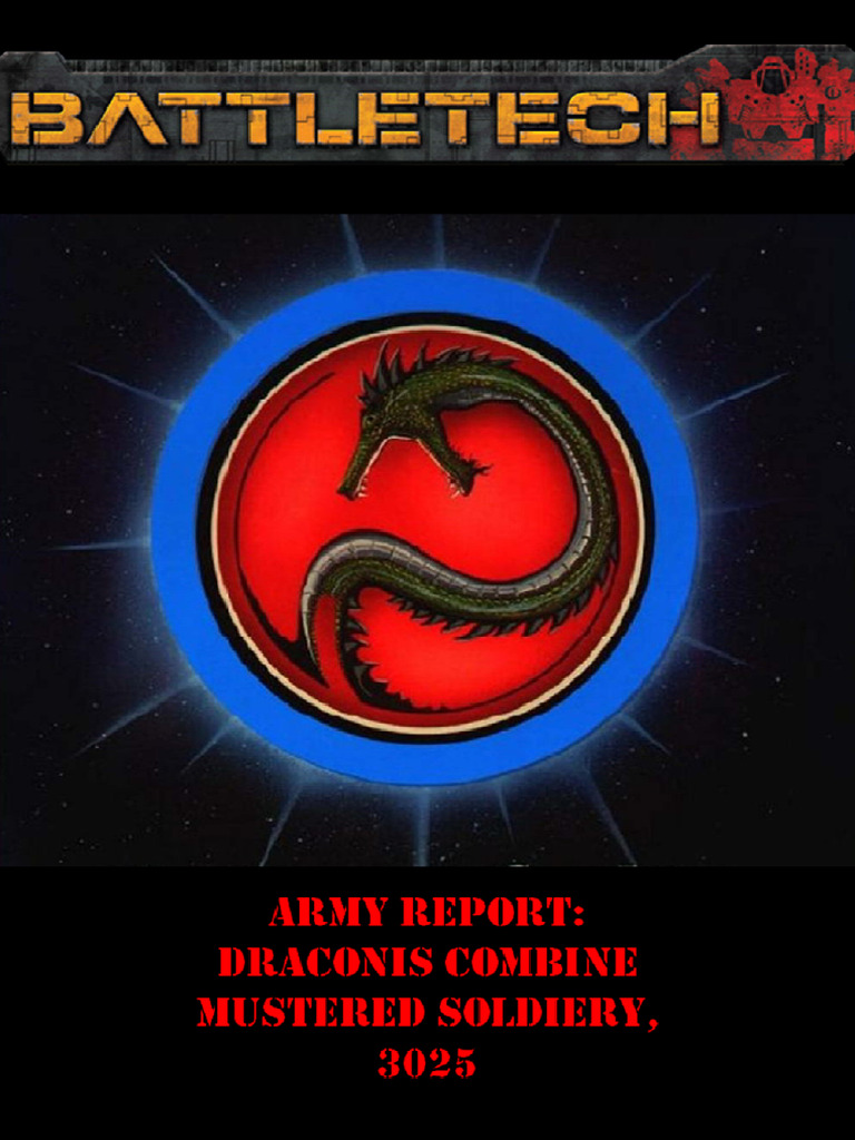 Army Report Draconis Combine 3025 | Download Free PDF | Regiment ...