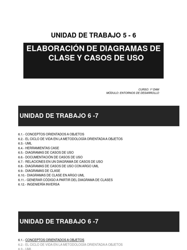 UT5 - DiagramasV2 | PDF | Lenguaje de modelado unificado | Caso de uso