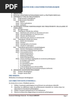 Introduction à l'anatomie pathologique | PDF | Biopsie | Immunohistochimie