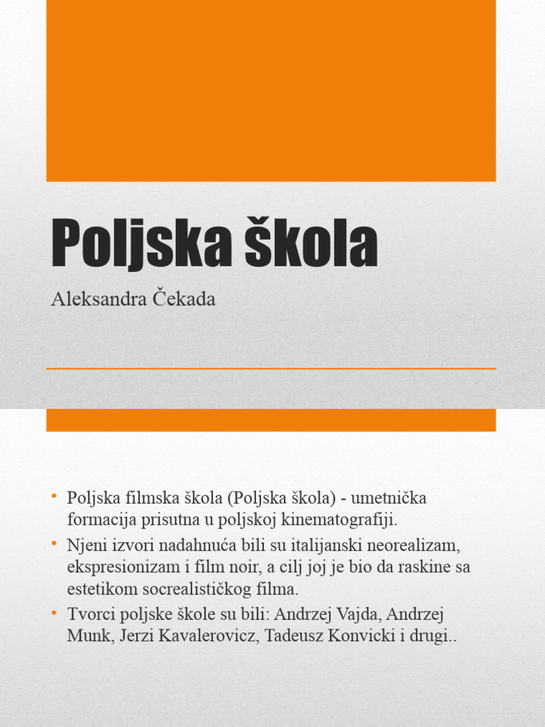 Poljska Skola | PDF