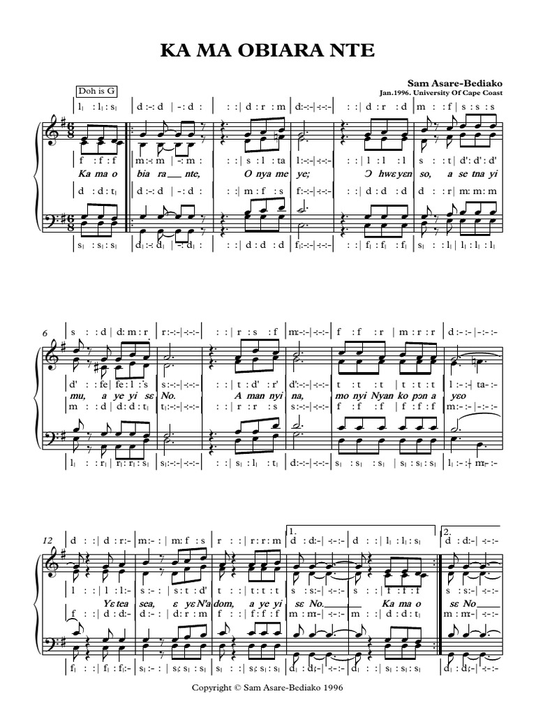 Kama Obiara Nte | PDF