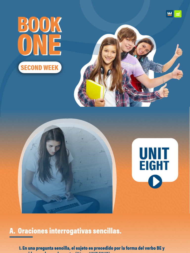 2week-Book1 Optimized | PDF | Verbo | Asunto (gramática)