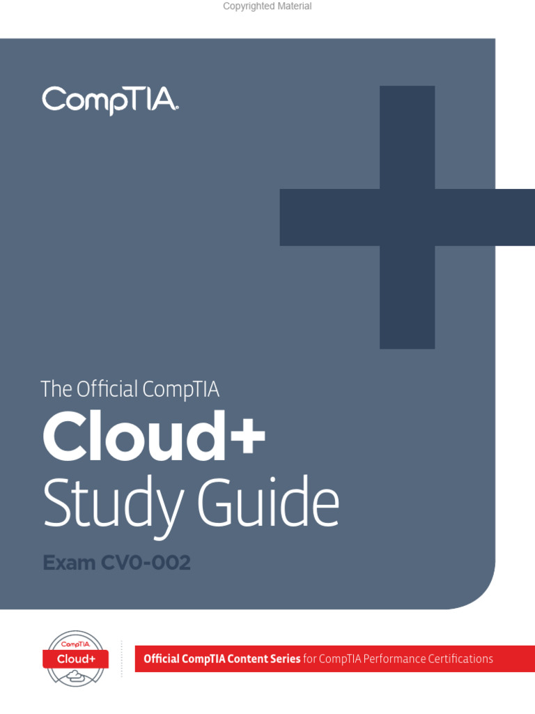Cloud Studyguide cv0-002 Samplelesson | PDF | Cloud Computing | Service ...