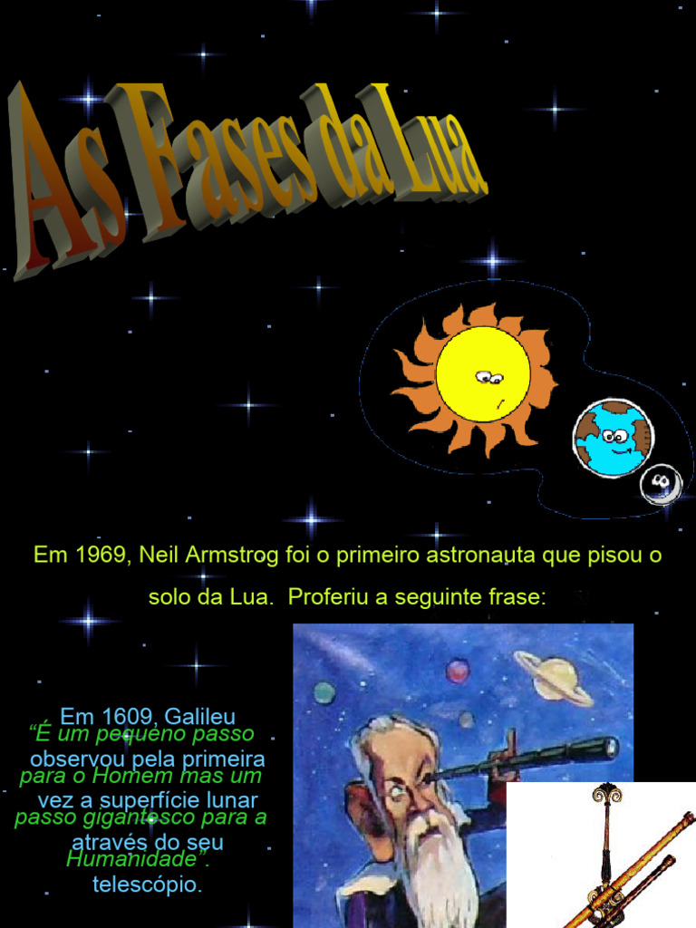 10 - Planeta Terra-Fases Da Lua | PDF | Lua | Terra