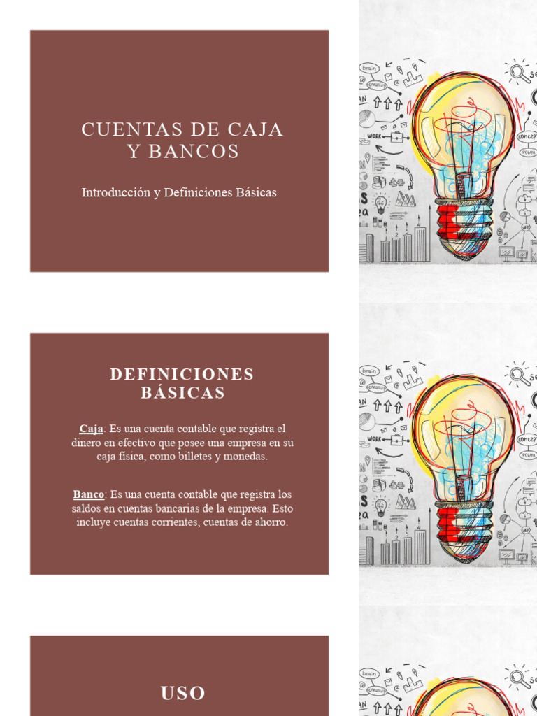 Cuentas de Caja y Bancos | PDF | Efectivo | Bancos