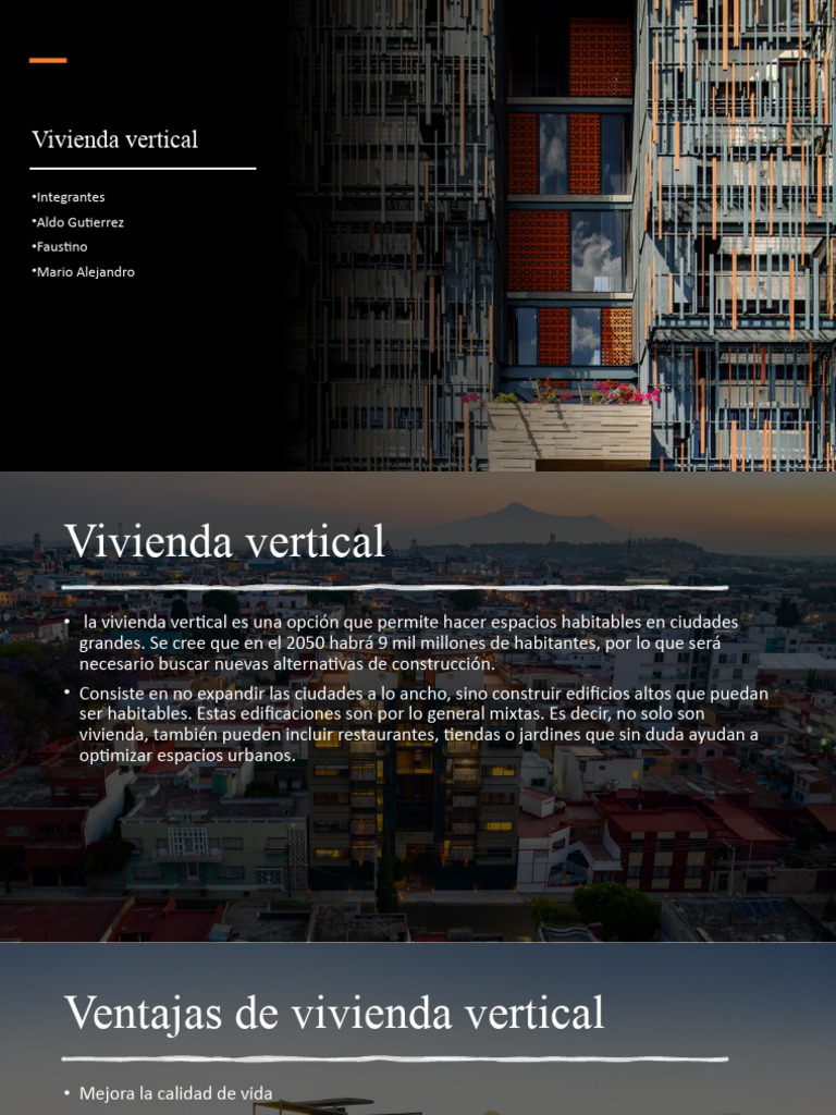 Vivienda Vertical | PDF
