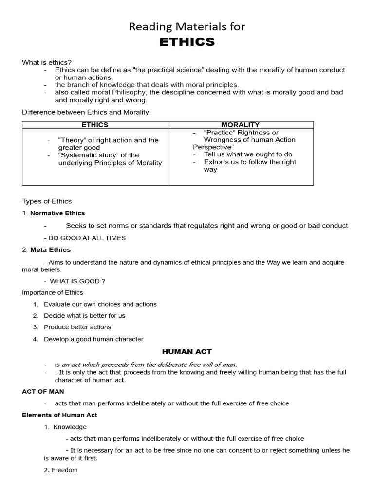 Reading Materials | PDF
