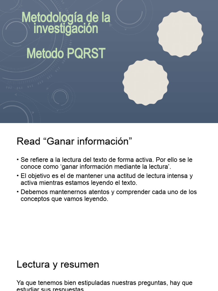 Metodo PQRST | PDF