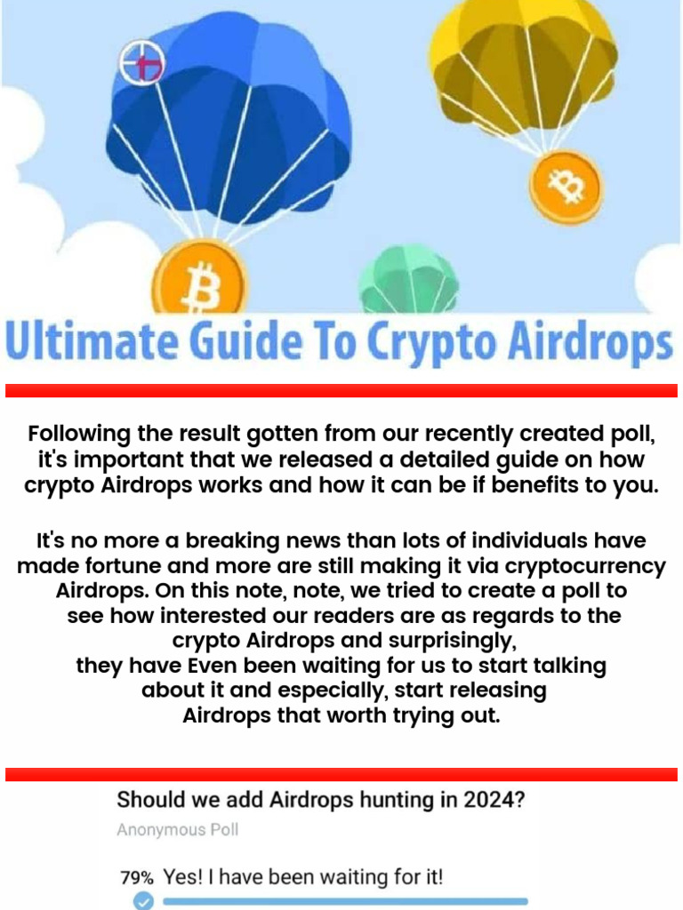 Ultimate Guide To Crypto Airdrops in 2024 - 20240113 - 085833 - 0000 | PDF | Cryptocurrency ...