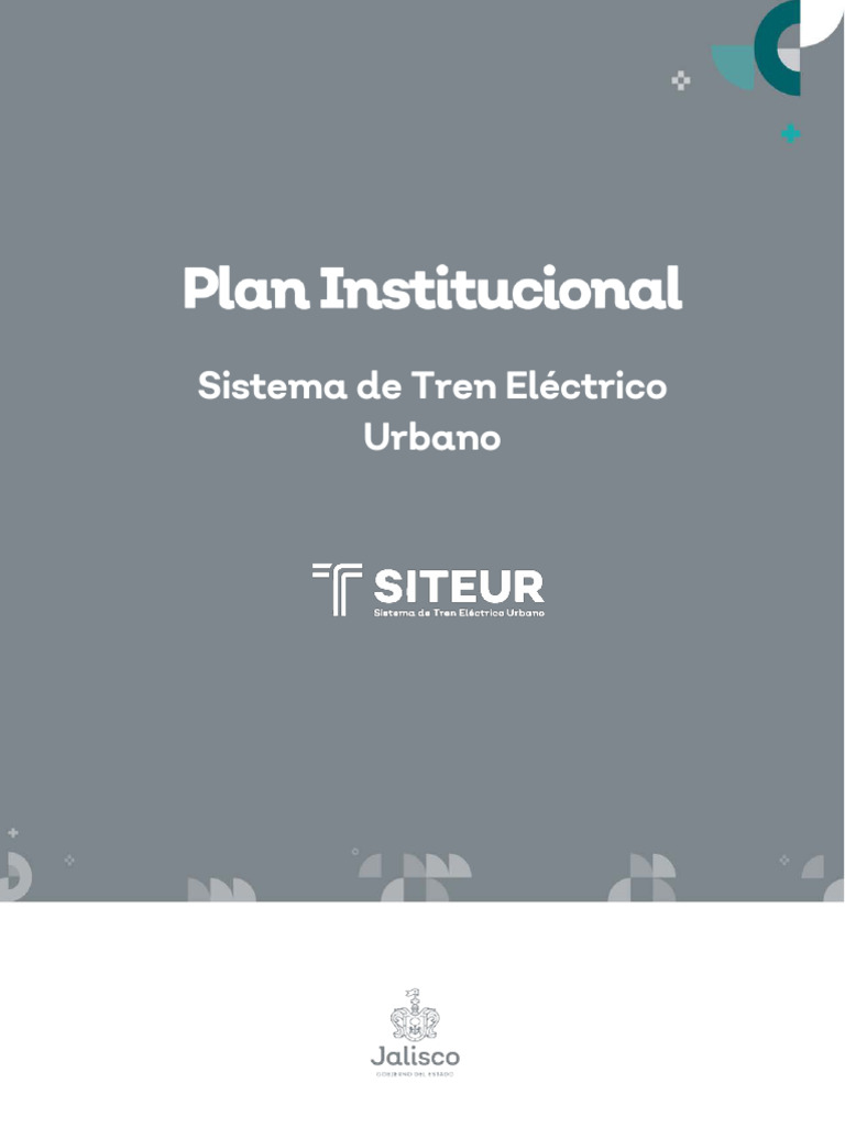 Plan Institucional SITEUR 2019 | PDF