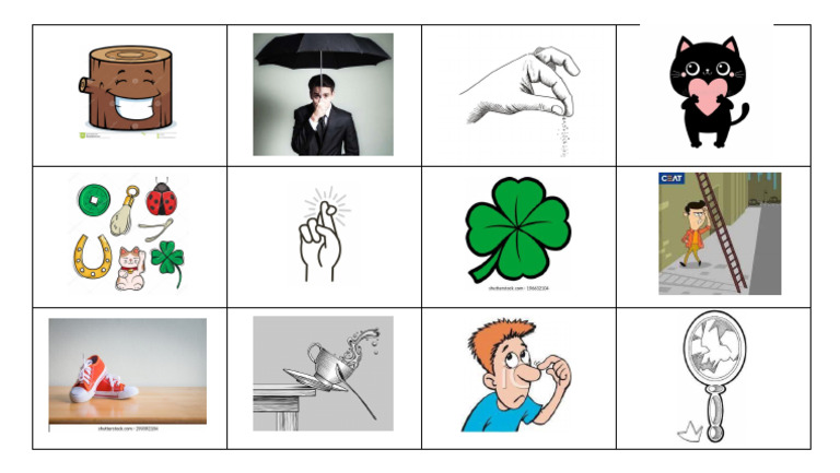 Unit 9 Good Luck Bad Luck | PDF