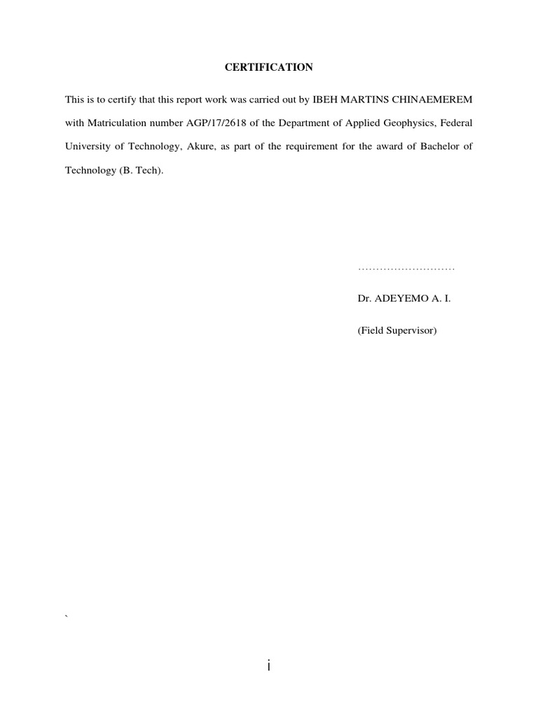 MARTINS Field Report Front Cover | PDF | Geophysics | Map