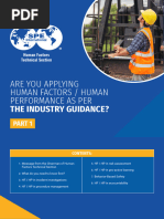 IOGP Report 810 - Human Performance | PDF | Risk | Leadership