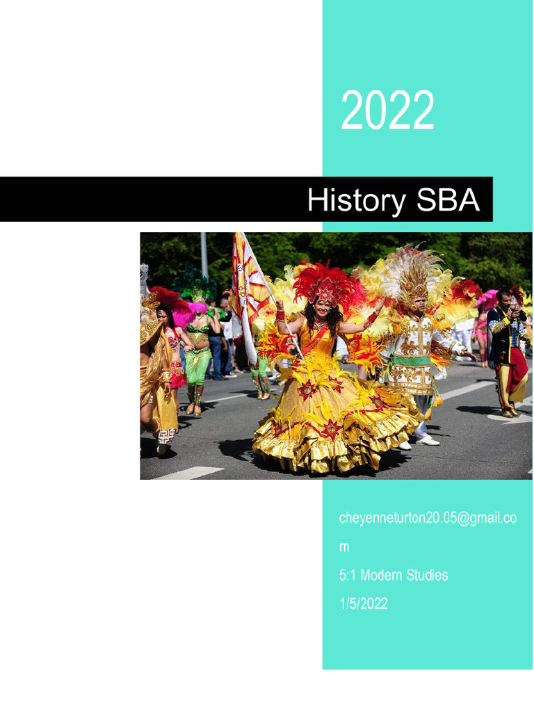 History Sba | PDF