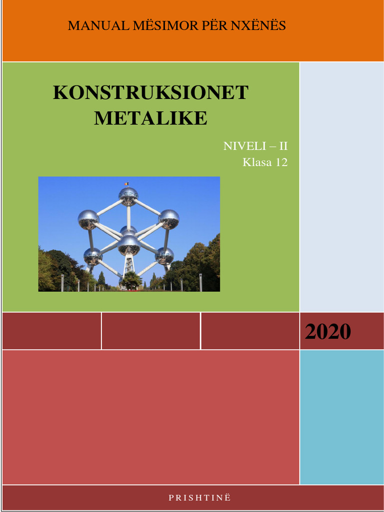 3.1.KONSTRUKSIONET METALIKE II - Klasa XII Finale | PDF