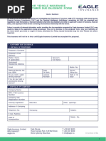 Motor Proposal Form EDITABLE V2 | PDF | Vehicle Insurance | Insurance
