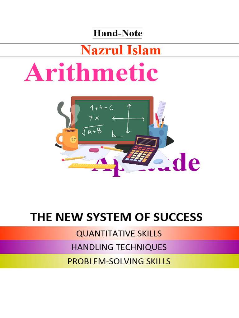 Arithmetic Aptitude | PDF