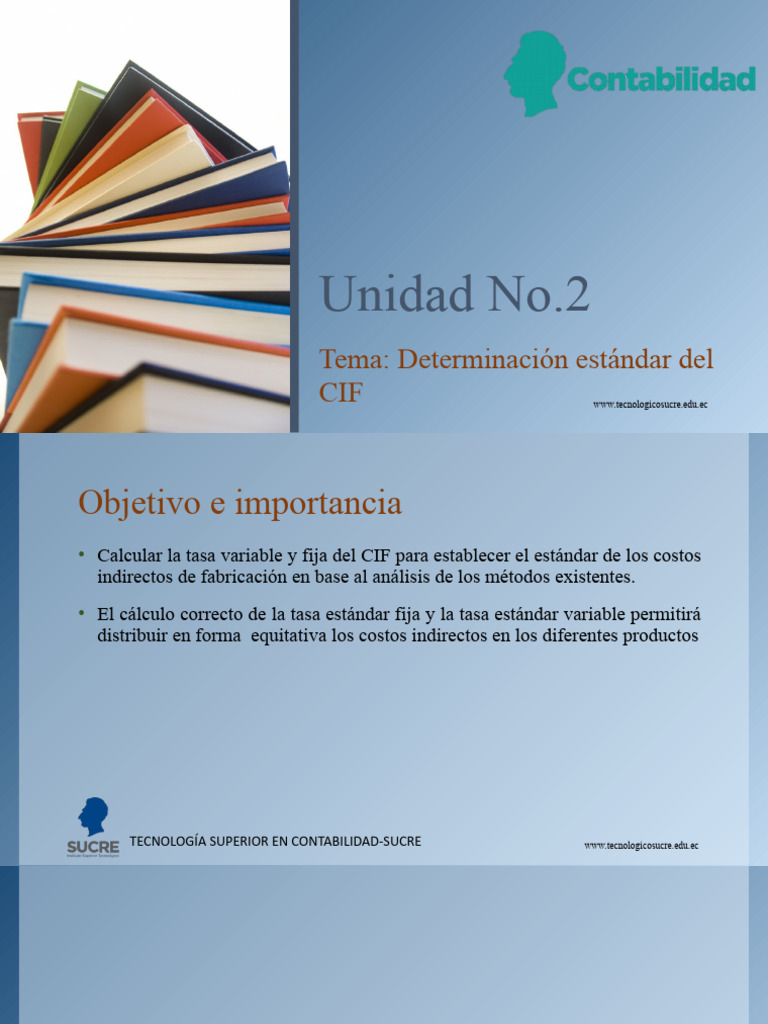 Cálculo Estándar de CIF en Contabilidad | PDF | Presupuesto | Business