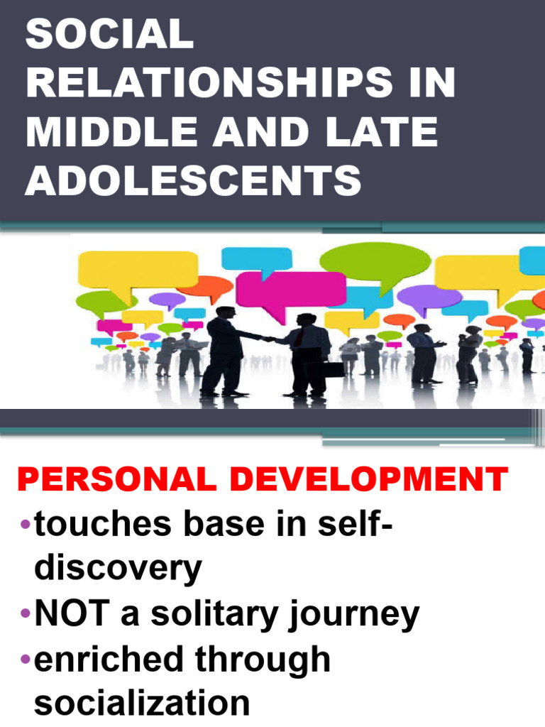2 Social Relationships | PDF | Leadership | Adolescence