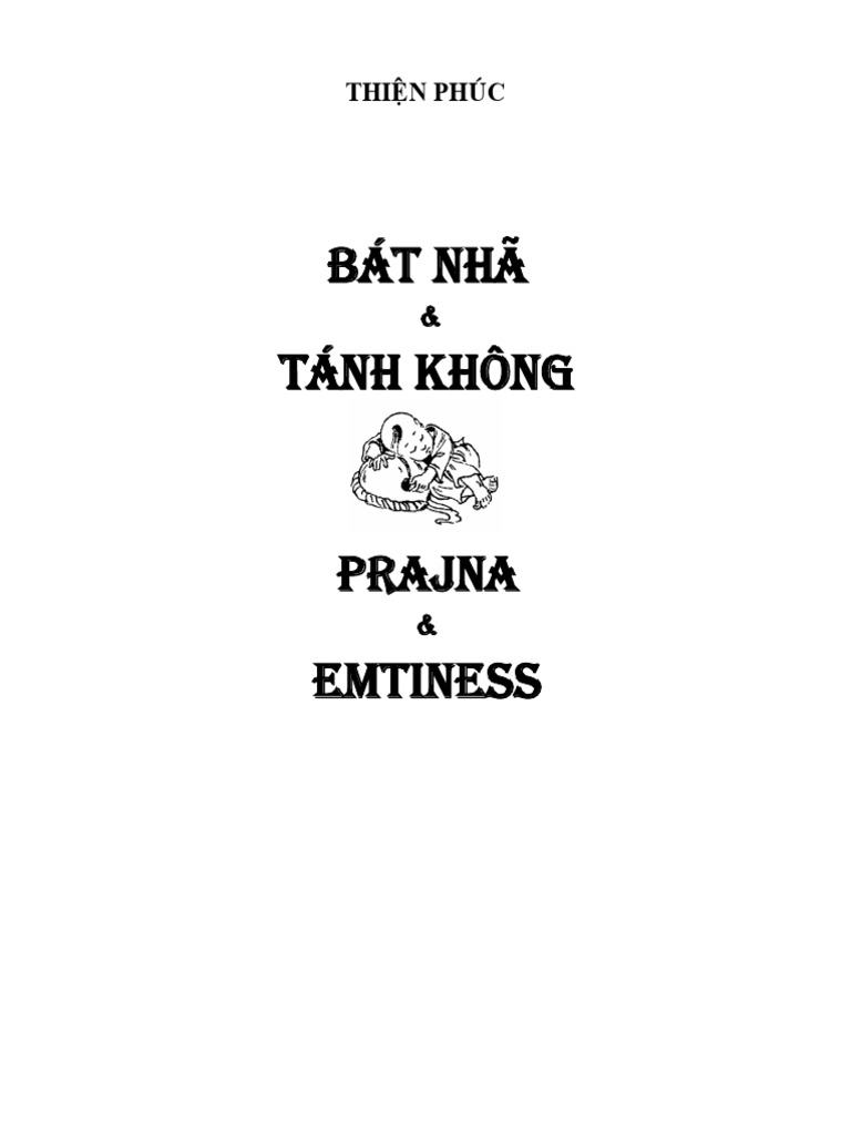 Bat-Nha Và-Tanh-Khong Sơ Lư C | PDF | Śūnyatā | Enlightenment In Buddhism