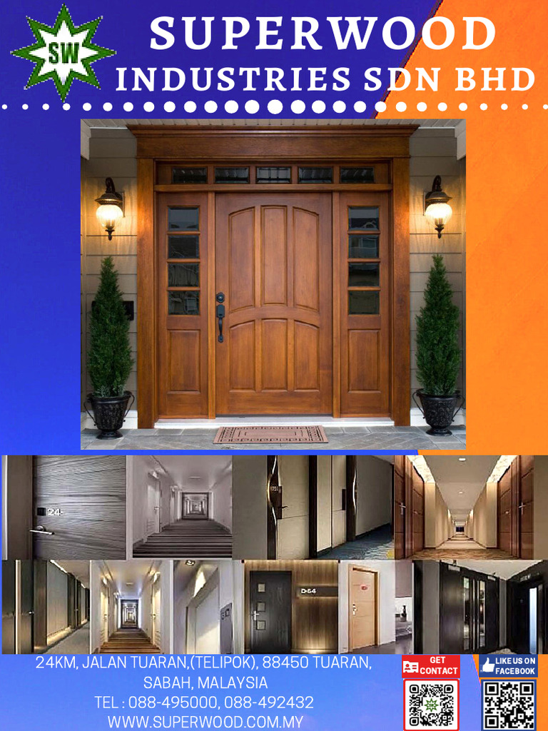 SUPERWOOD INDUSTRIES SDN BHD - Catalogue (1) (Door) | PDF | Door | Screw