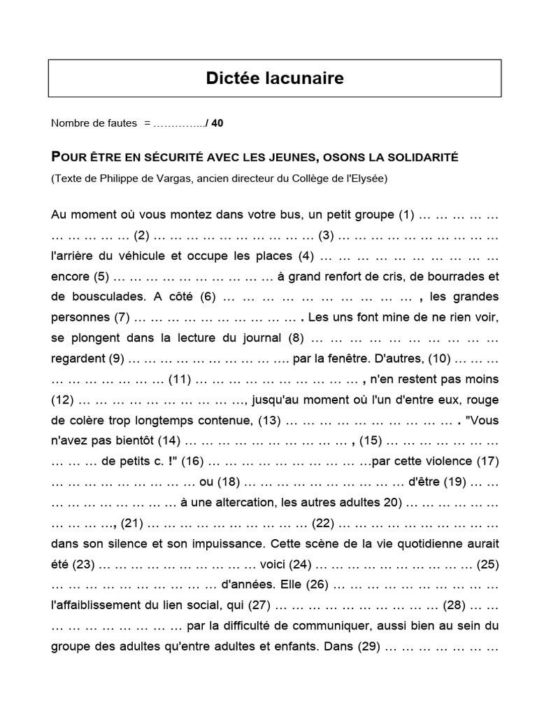 Test Français | PDF