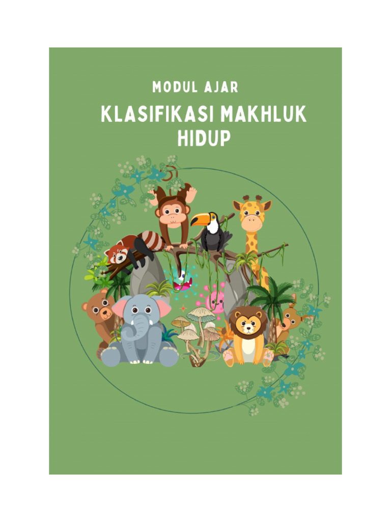 Modul Ajar Ilmu Pengetahuan Alam (IPA) - Klasifikasi Makhluk Hidup ...