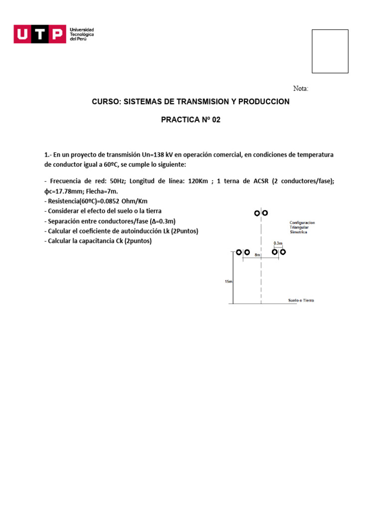 PC2 - Lineas de Transmision | PDF