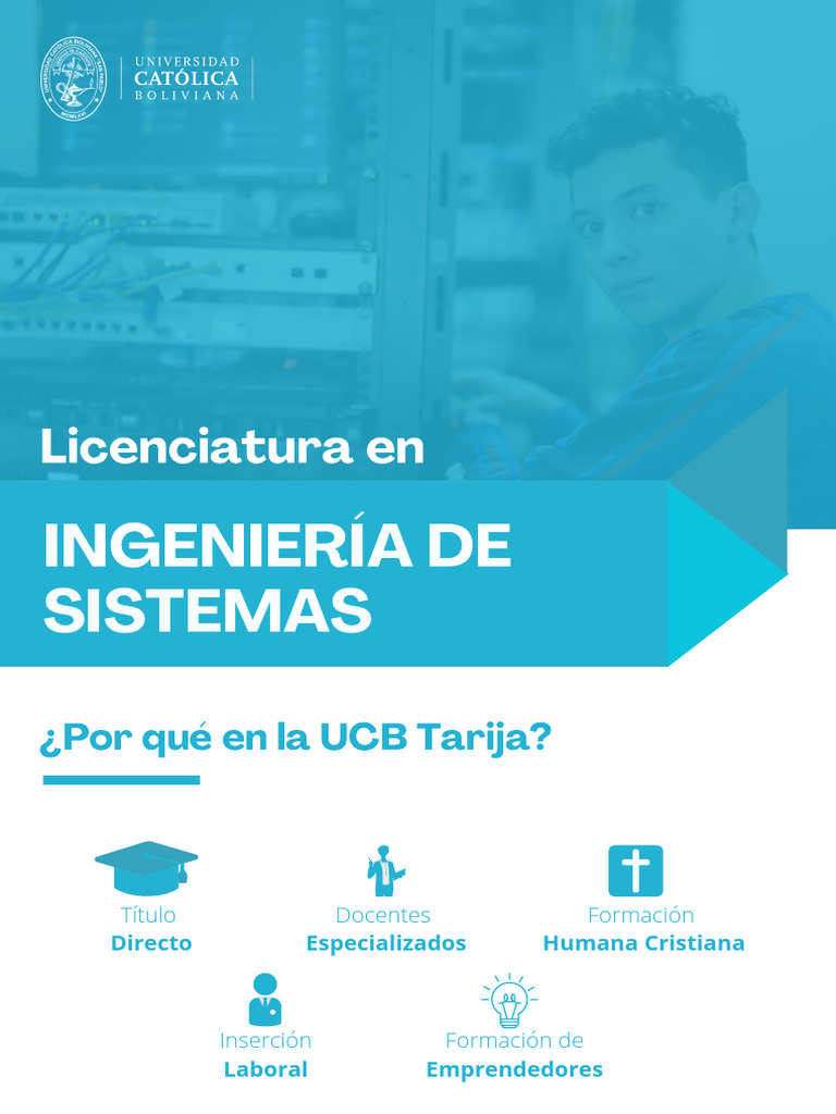 Brochure y Malla Curricular Ingenieria de Sistemas | PDF | Ingeniería | Informática