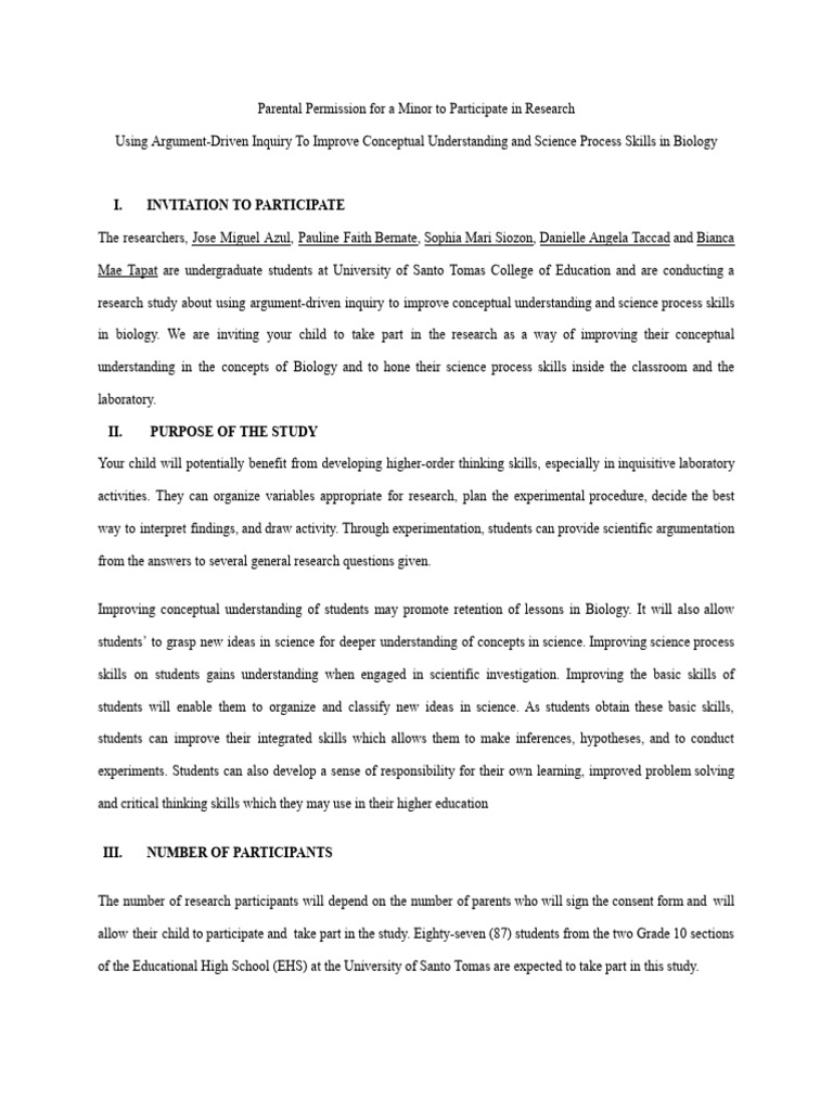 Argument-Driven Inquiry in Biology Study | PDF | Science | Experiment