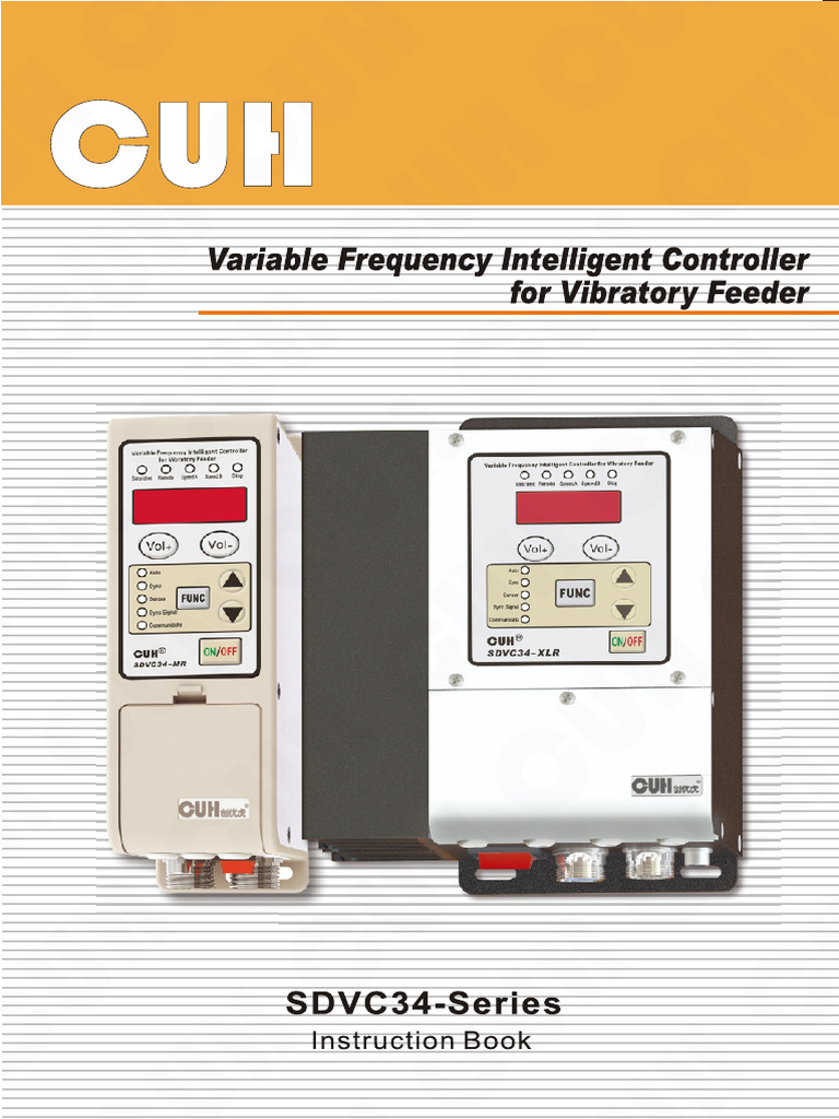 SDVC34 Series Controller User Manual | PDF