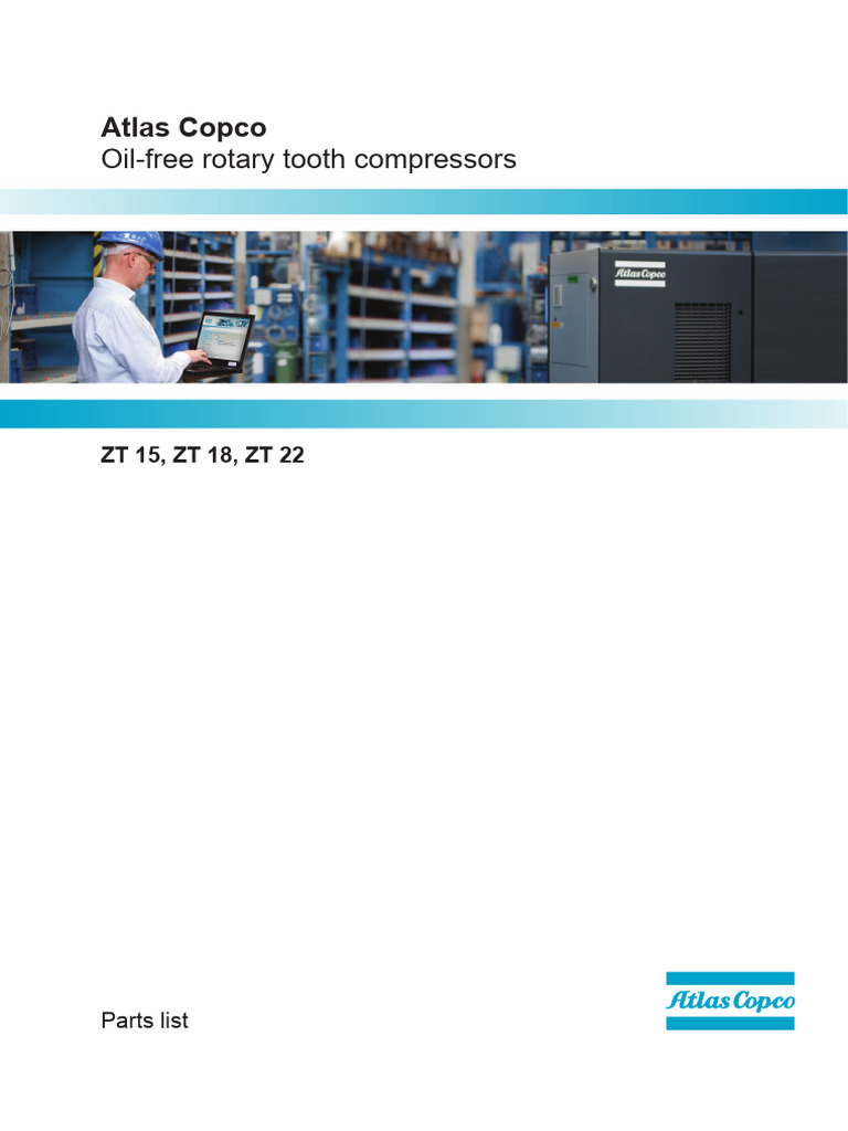 Oil-Free Rotary Tooth Compressors: Atlas Copco | Download Free PDF ...